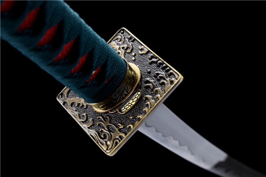 Hand Forged Anime Katana One Piece Denjiro High Speed Steels Hand shar ...