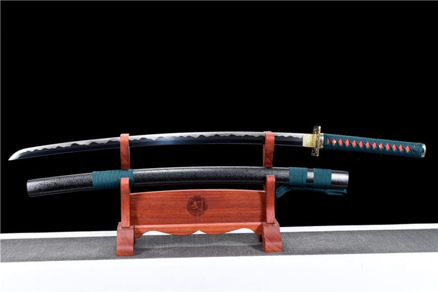 Hand Forged Anime Katana One Piece Denjiro High Speed Steels Hand shar ...