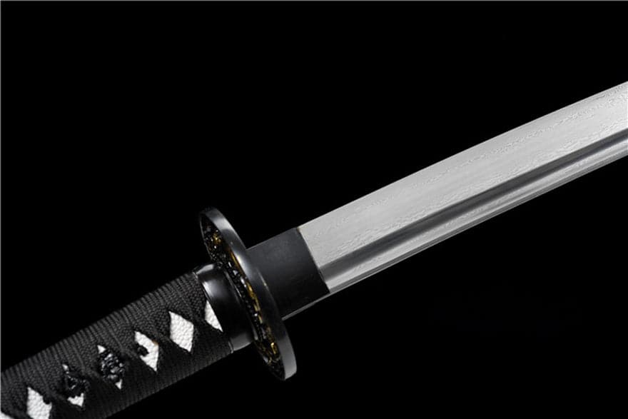 Hand Forged Japanese Samurai Katana Phantom Pattern Steel Full Tang ...