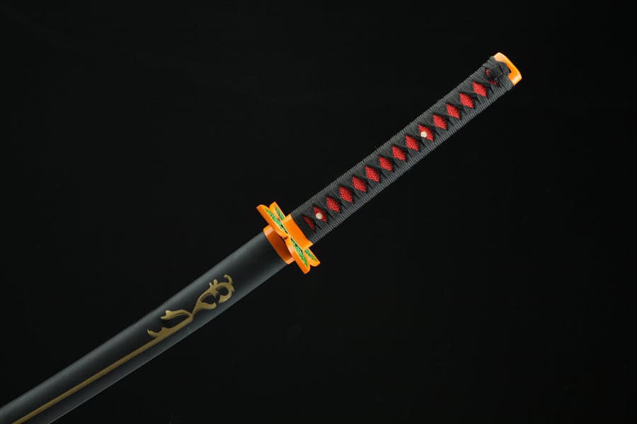 Handmade Anime Demon Slayer Tanjiro Nichirin 3rd Generation Sword 1045 ...
