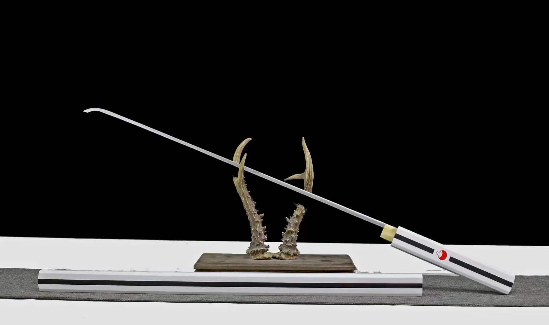 Handmade Anime NARUTO Sasuke Kusanagi-No-Tsurugi Sword Shirasaya Ninja ...