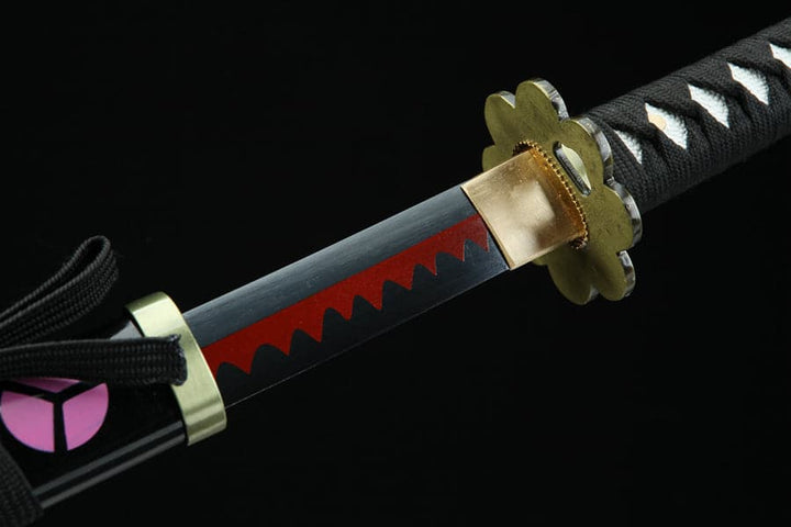 Handmade Anime One Piece Roronoa Zoro's Shusui Katana Sword 1045 High ...