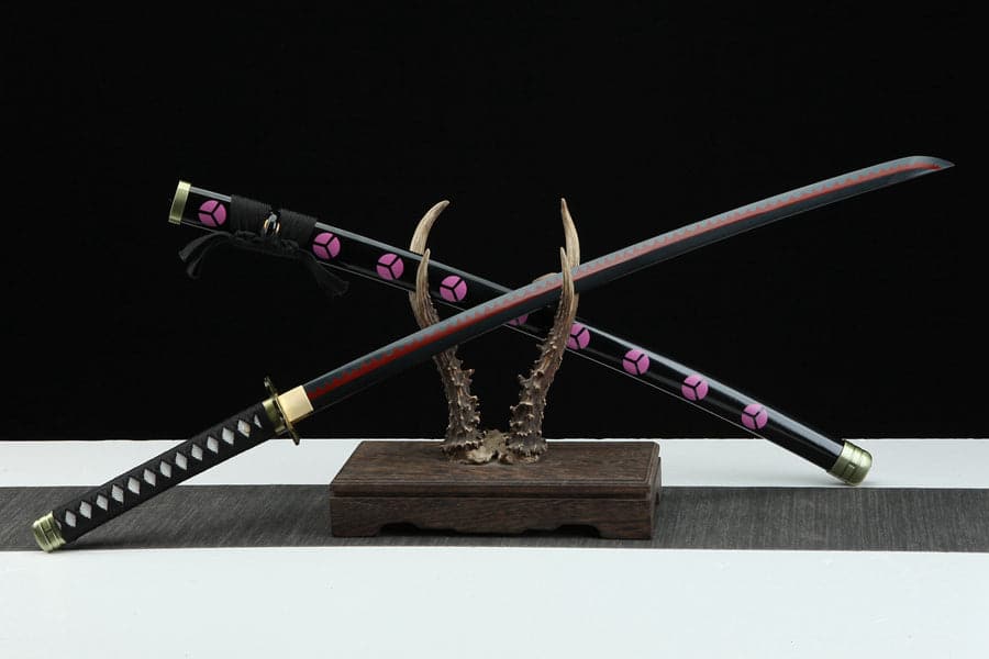 Handmade Anime One Piece Roronoa Zoro's Shusui Katana Sword 1045 High ...
