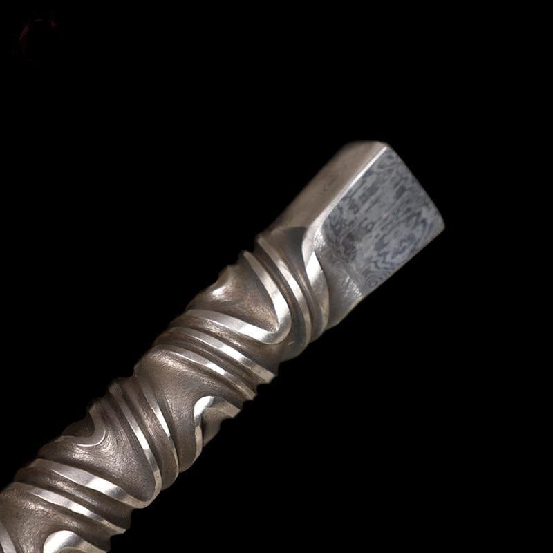 Handmade Chopper Pattern Steel One-piece forging – BoxKatana