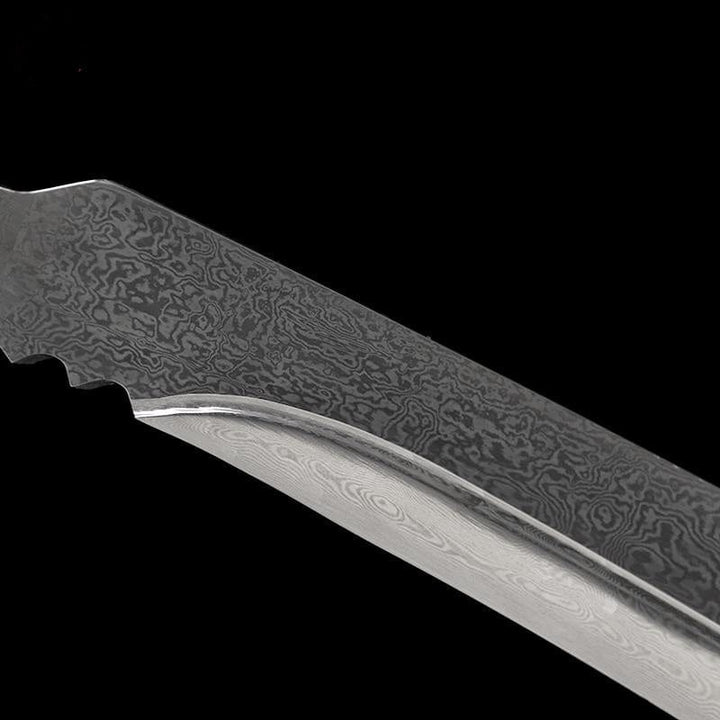 Handmade Chopper Pattern Steel One-piece forging – BoxKatana