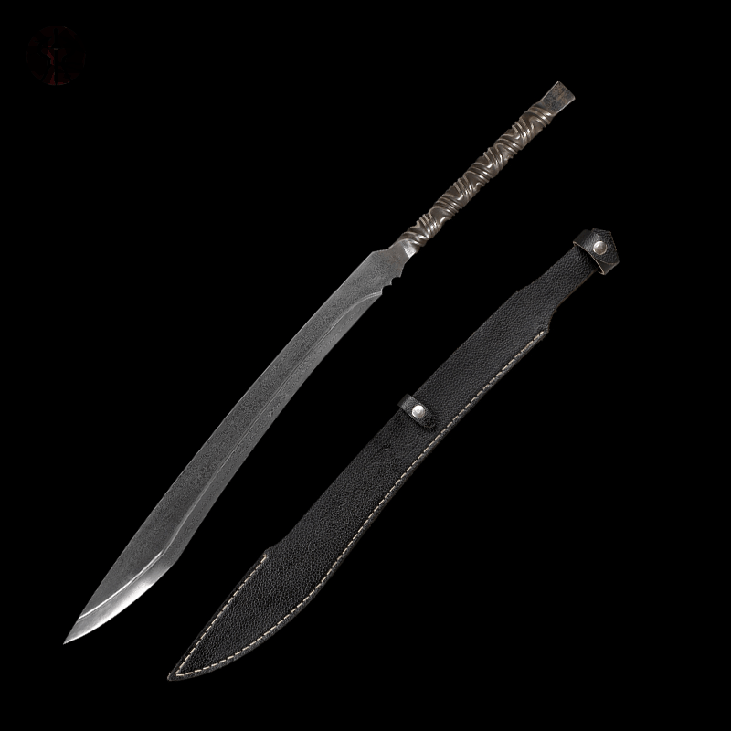 Handmade Chopper Pattern Steel One-piece forging – BoxKatana