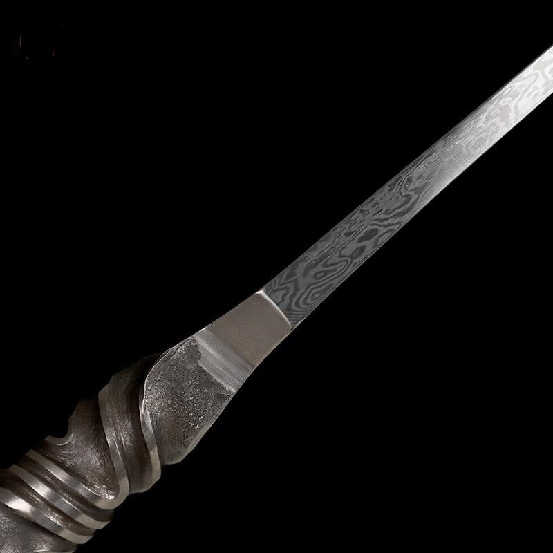 Handmade Chopper Pattern Steel One-piece forging – BoxKatana