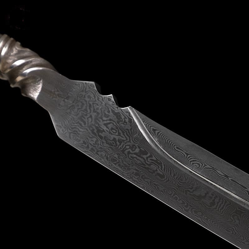 Handmade Chopper Pattern Steel One-piece forging – BoxKatana