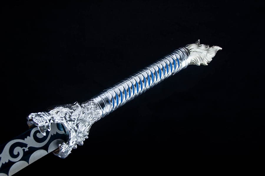 Handmade High Manganese Steel Snow Wolf Tang Sword – BoxKatana