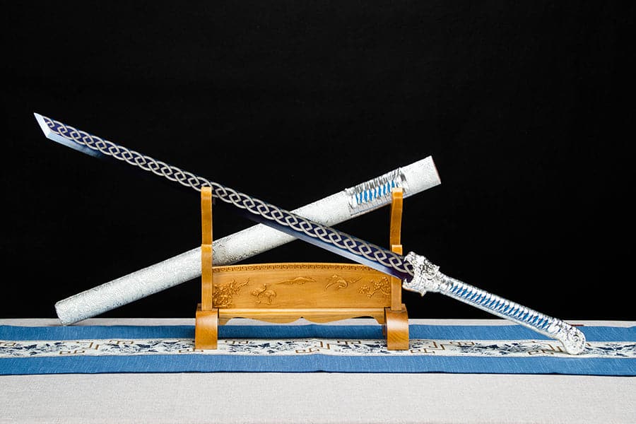 Handmade High-performance Manganese Steel Murong Chinese Sword – BoxKatana