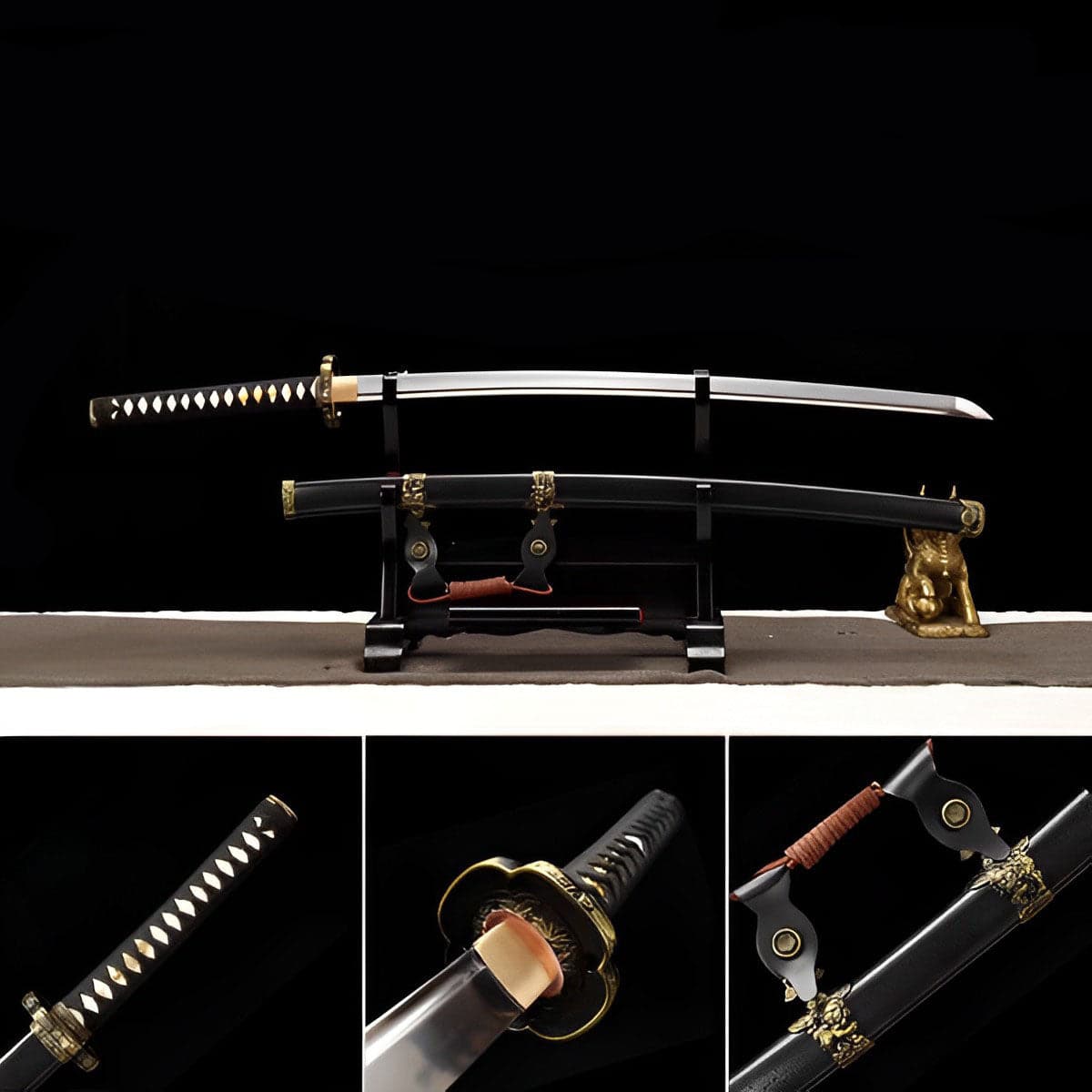 Handmade Japanese Tachi Odachi Hidden Front 9260 Spring Steel – BoxKatana