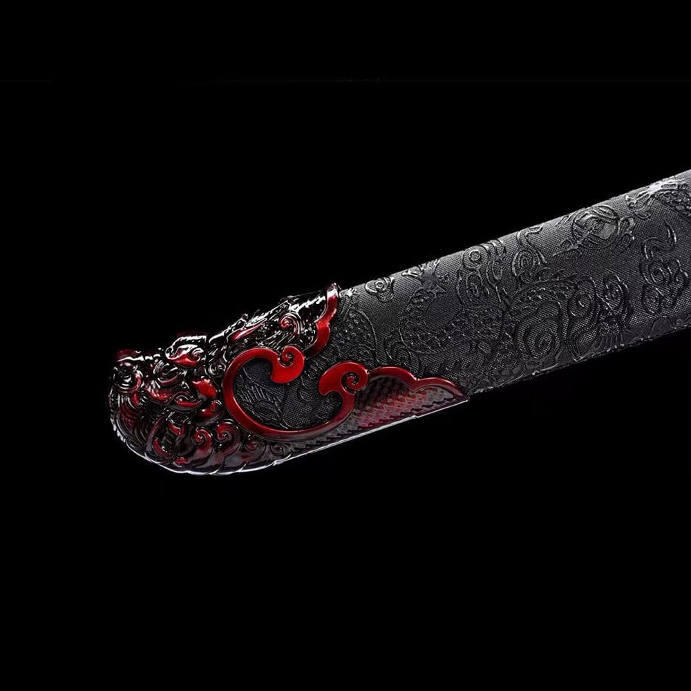 Handmade Red Blood Chinese Sword – BoxKatana