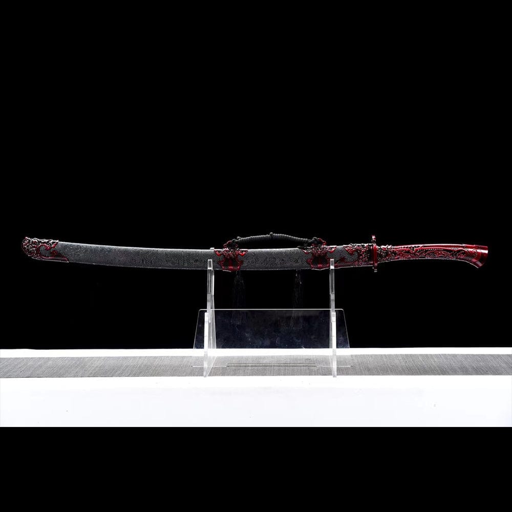 Handmade Red Blood Chinese Sword – BoxKatana
