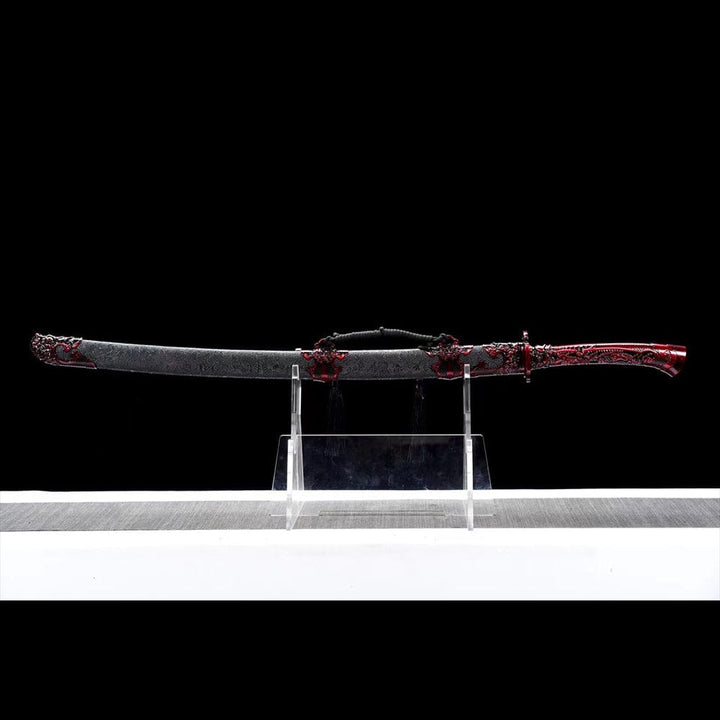 Handmade Red Blood Chinese Sword – BoxKatana