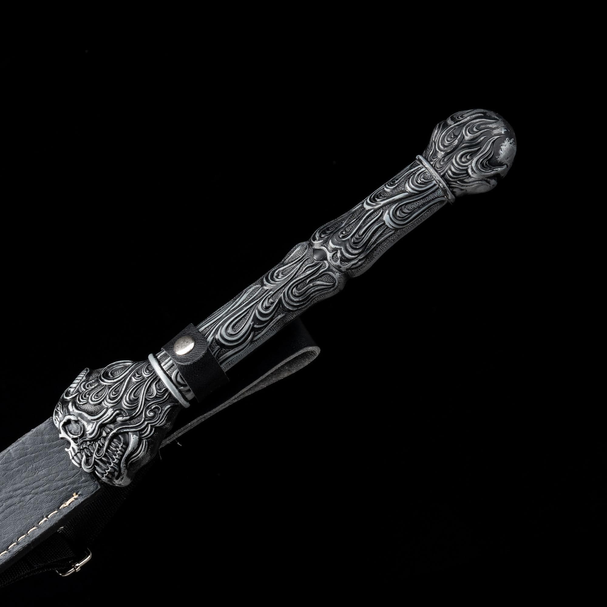 Handmade Spectral Battle Blade Manganese Steel Chinese Sword – BoxKatana