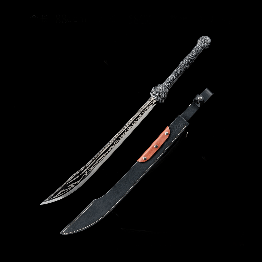 Handmade Spectral Battle Blade Manganese Steel Chinese Sword – BoxKatana