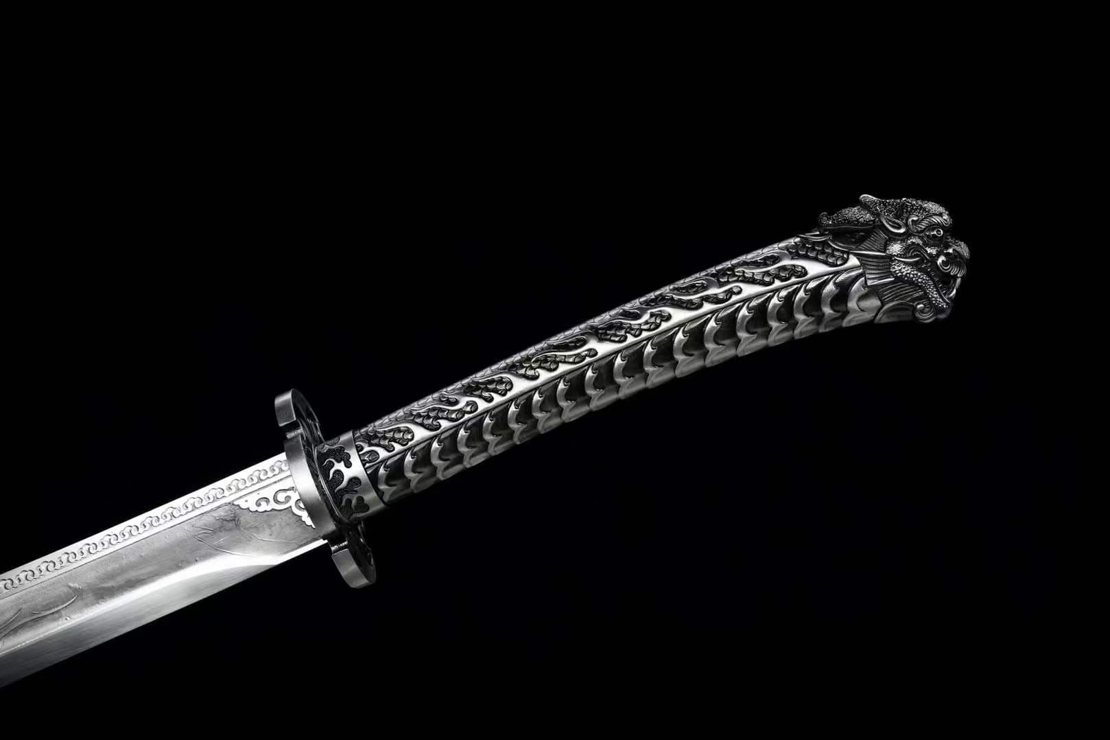 Handmade subdue tiger Manganese Steel Chinese Sword – BoxKatana
