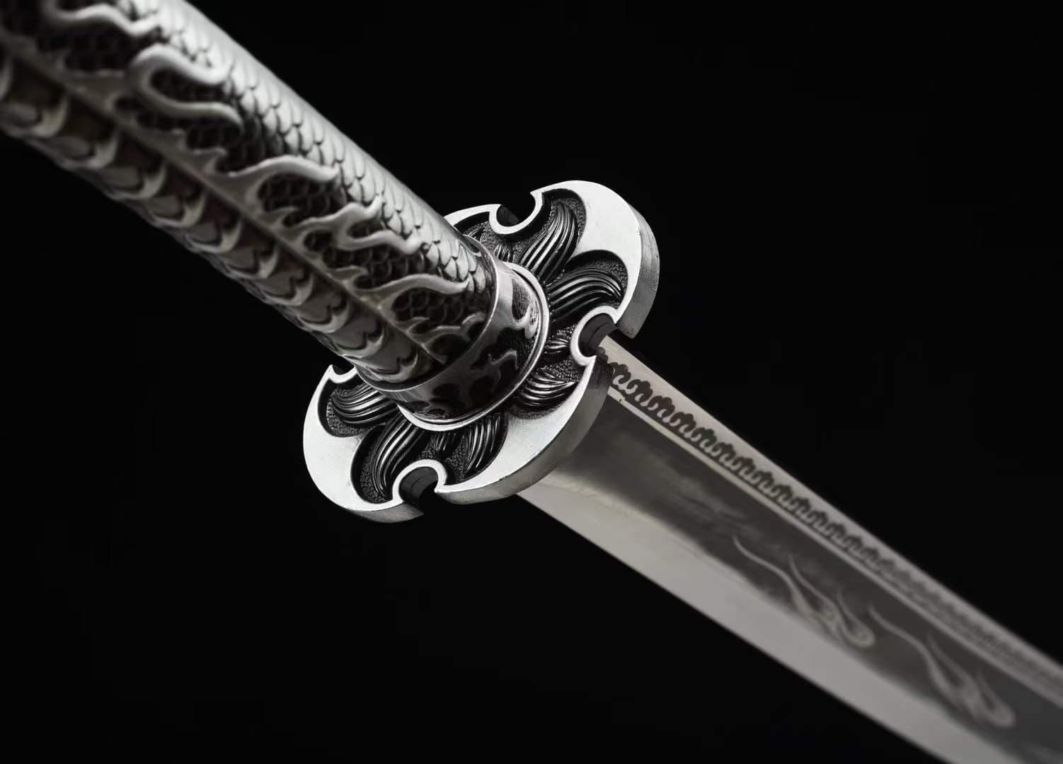 Handmade subdue tiger Manganese Steel Chinese Sword – BoxKatana
