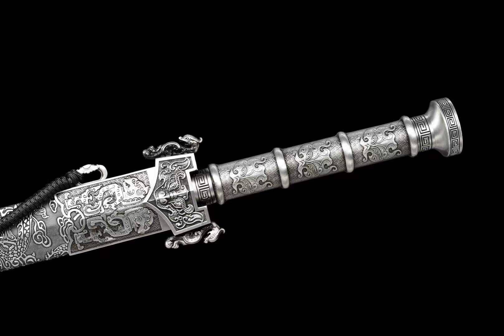 Handmade Tianchu Han Jian With One-piece forging – BoxKatana