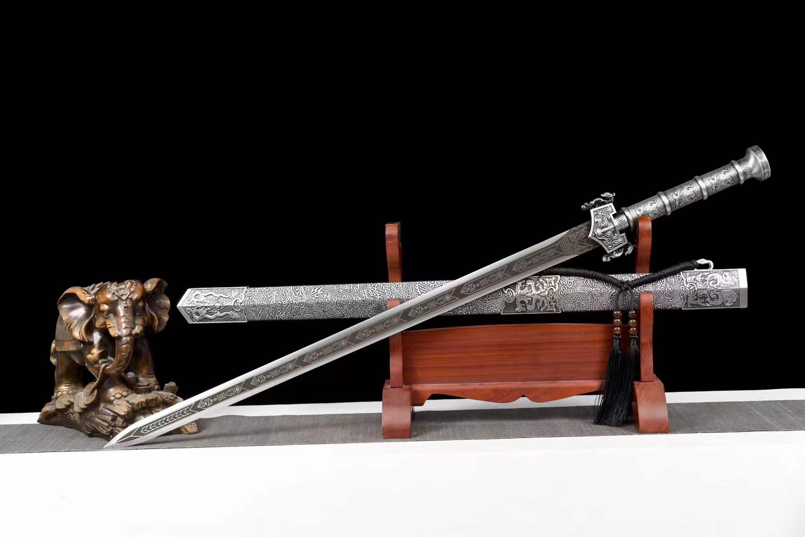 Handmade Tianchu Han Jian With One-piece forging – BoxKatana