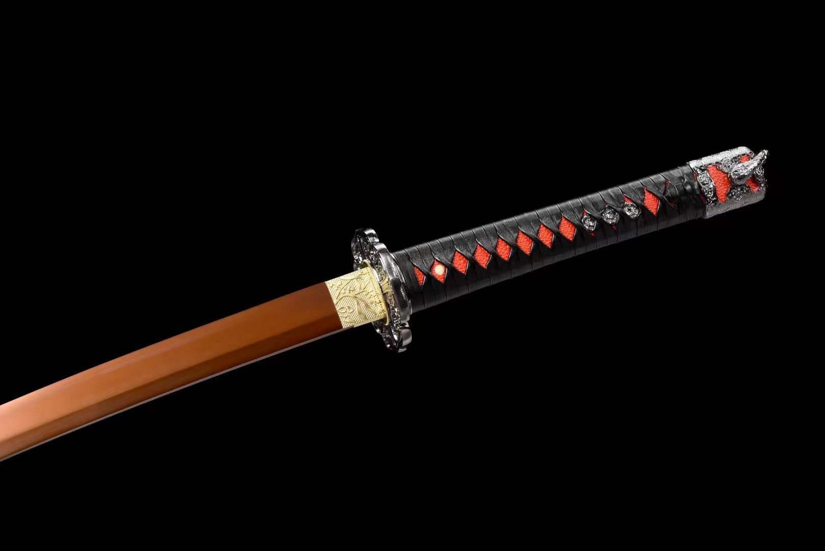 Handmade Undead Cut Katana Sword, Sekiro: Shadows Die Twice Japanese S ...