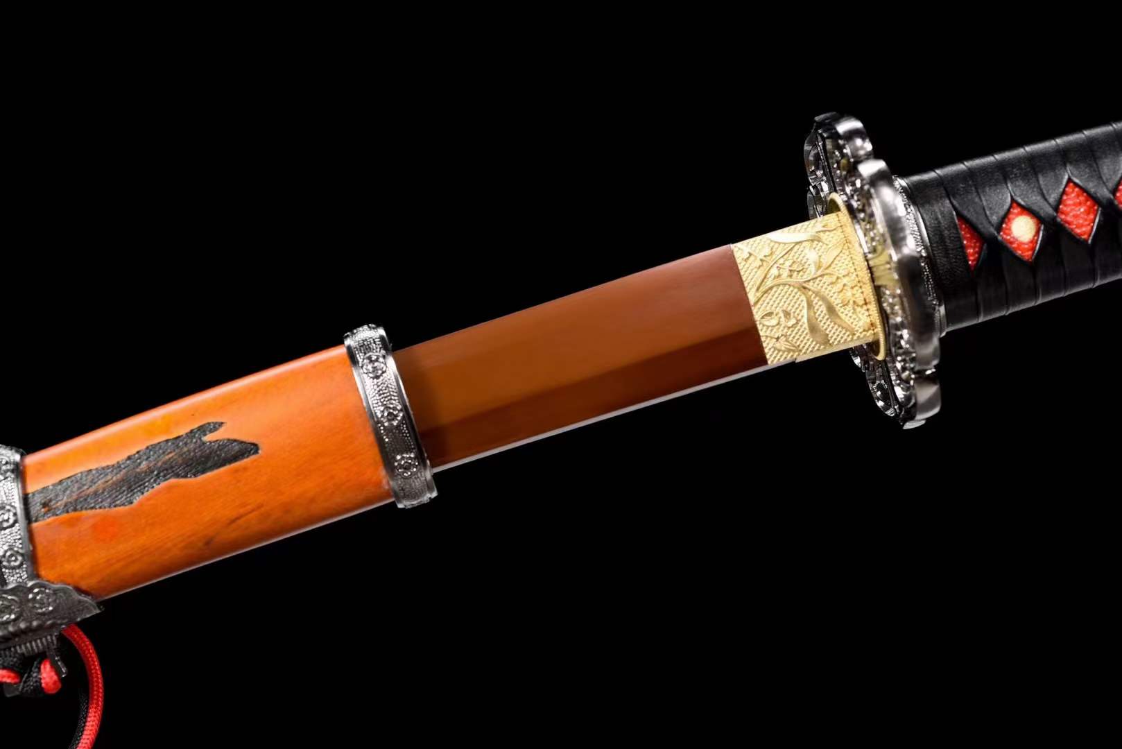 Handmade Undead Cut Katana Sword, Sekiro: Shadows Die Twice Japanese S ...